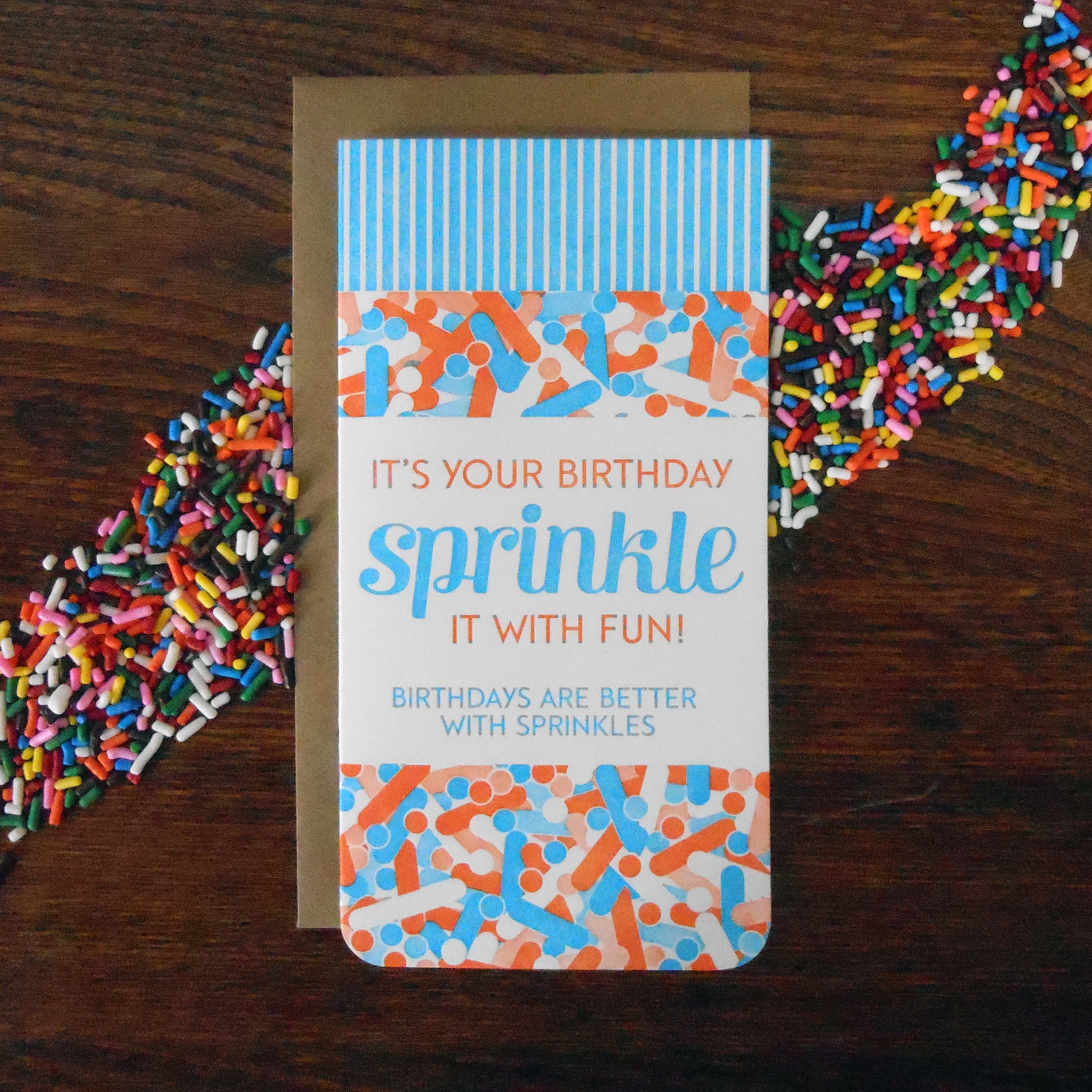 birthday sprinkle – a. favorite design