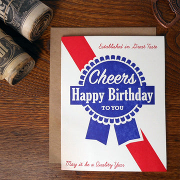 blue ribbon birthday – a. favorite design