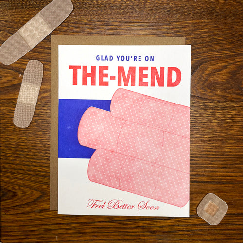 glad you're on the mend – a. favorite design